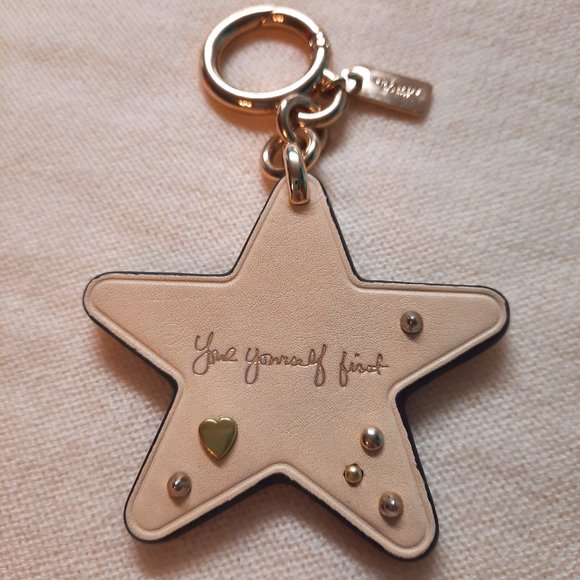 Coach | Accessories | Coach Leather Keyring | Poshmark